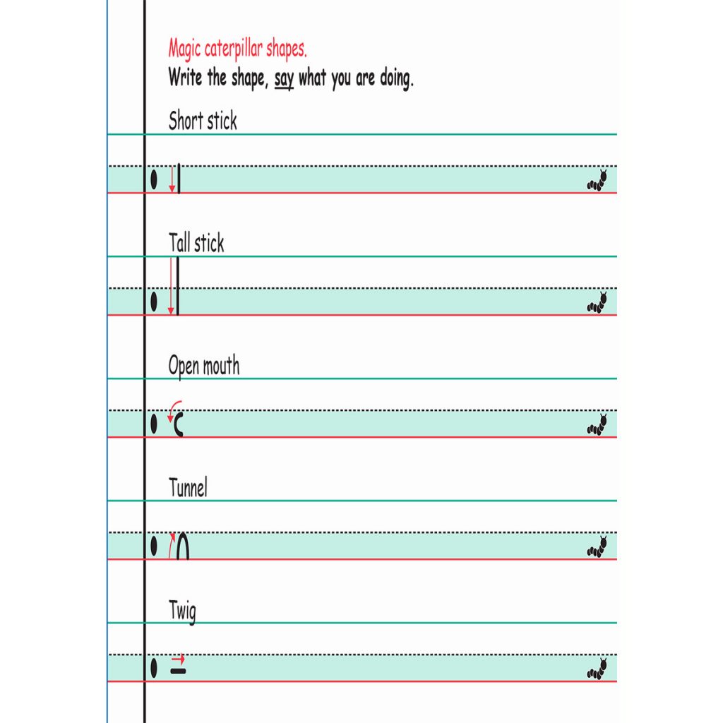 The Magic Caterpillar Writing Book A5 – CleverKiwi